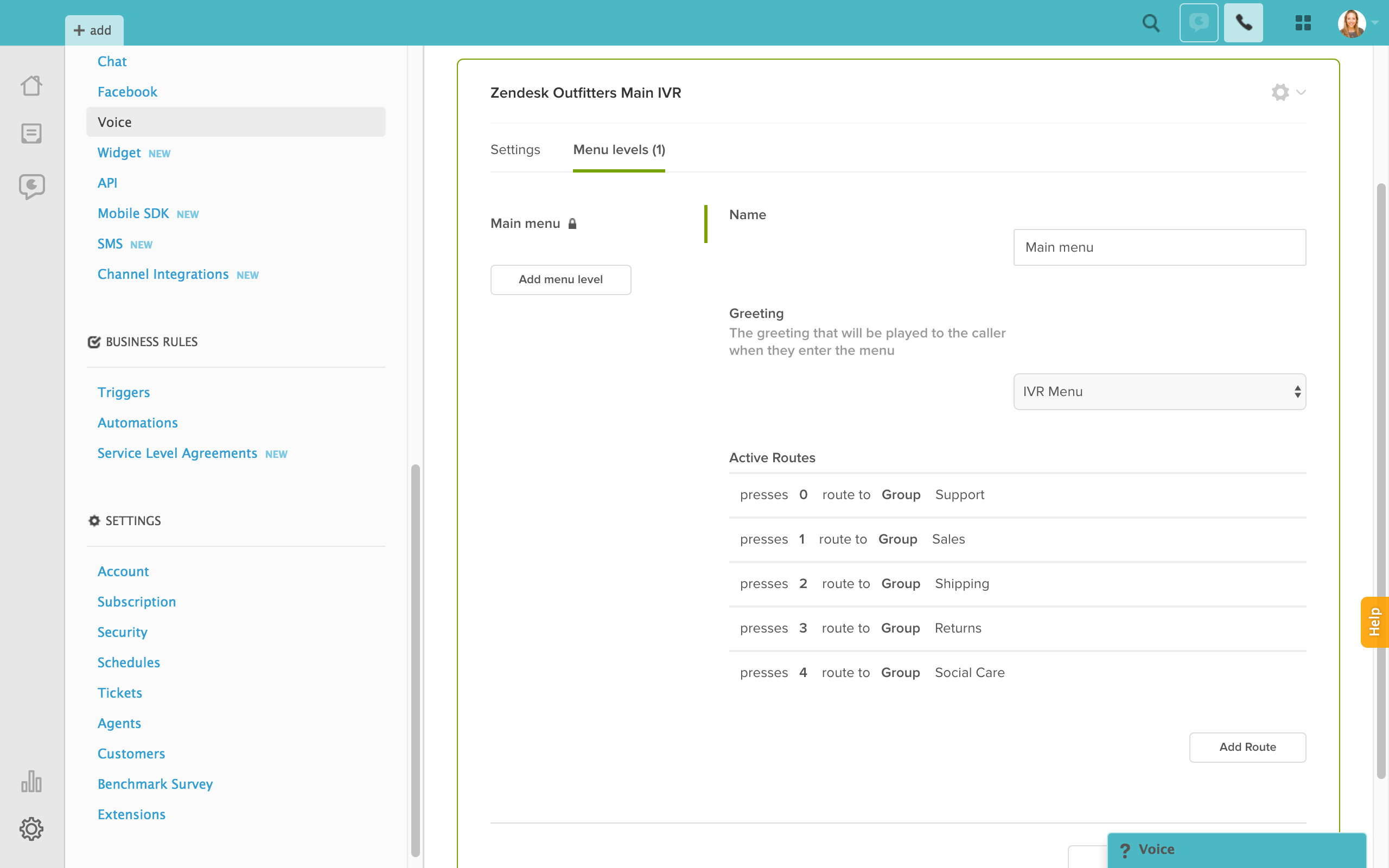 コールセンターIVR機能について | Zendesk